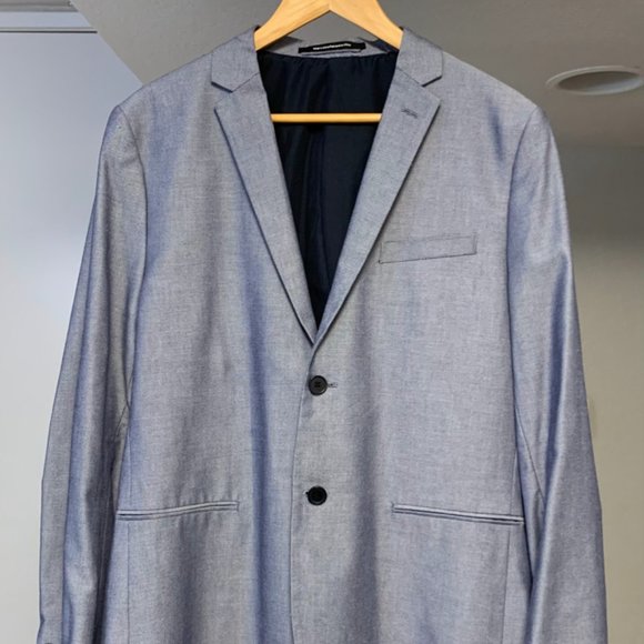 H&M | Suits & Blazers | Mens Light Blue 2 Piece Suit | Poshmark